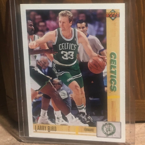 Other | Vintage Larry Bird Boston Celtics Collectors Card | Poshmark